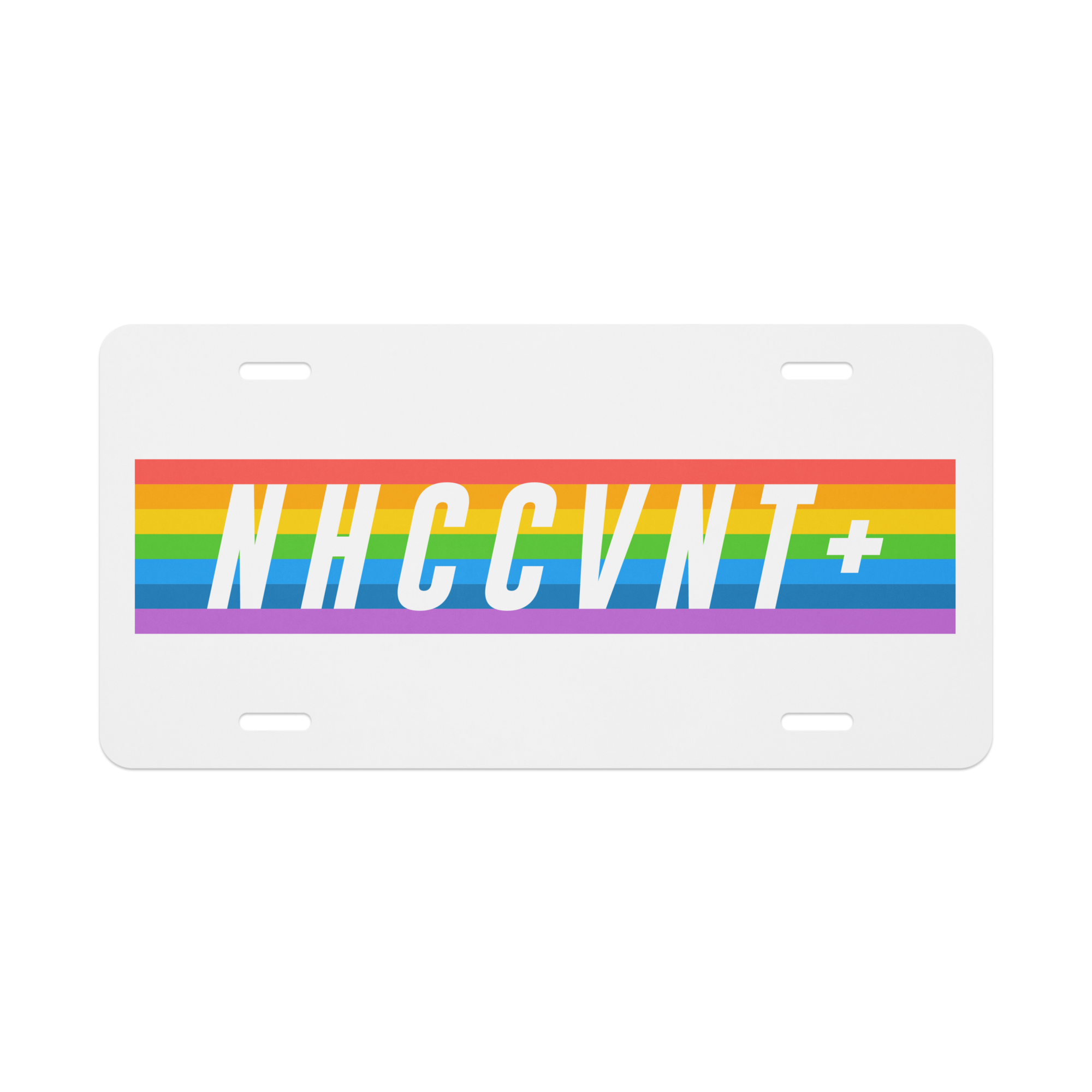 NHCCVNT+ Vanity Plate – Christendom Designs